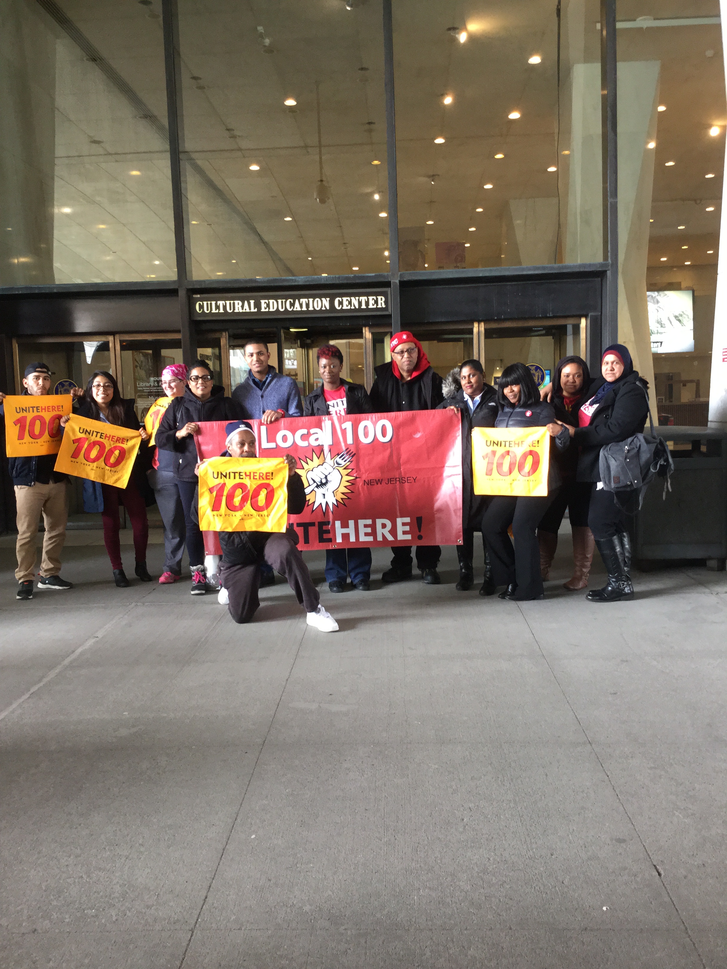 1 – UNITE HERE Local 100