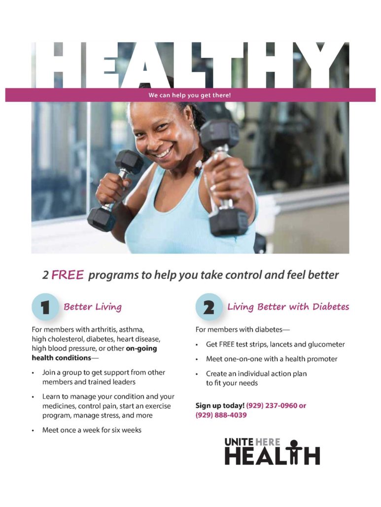Unite Here Health Introduces Two Free Wellness Programs – UNITE HERE ...